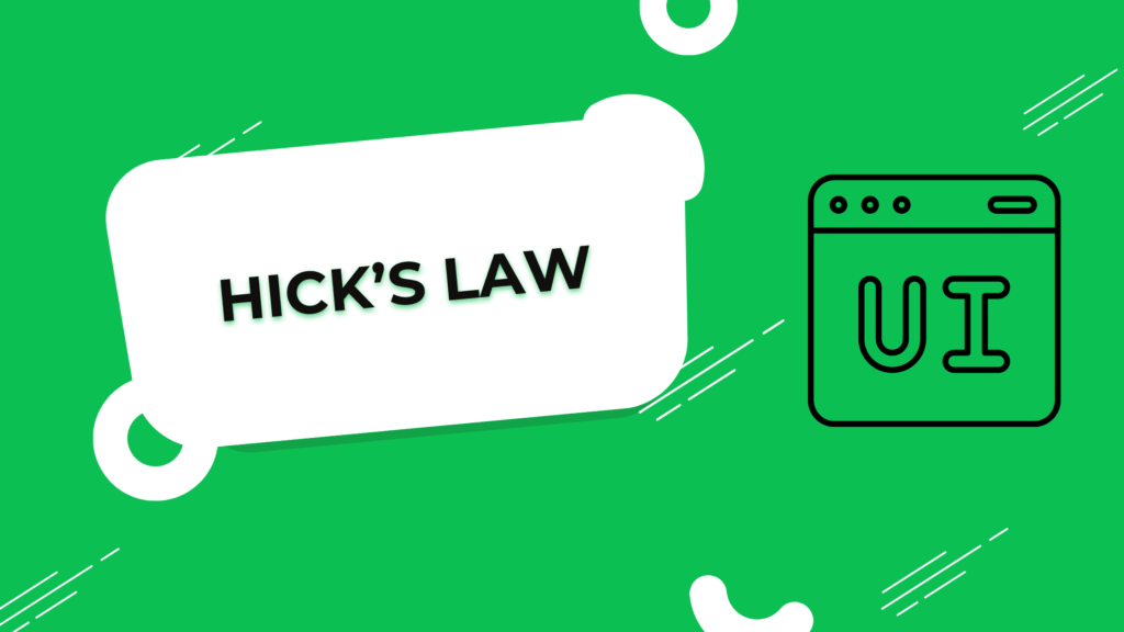 Hick's Law in UX: Insights from Market and Beyond
